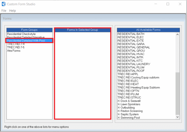 Custom Form Studio - Create Your Own Form Group - 3D Inspection